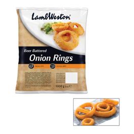Zwiebelringe Ganz M/Teigmantel 1Kg LAMB WESTON